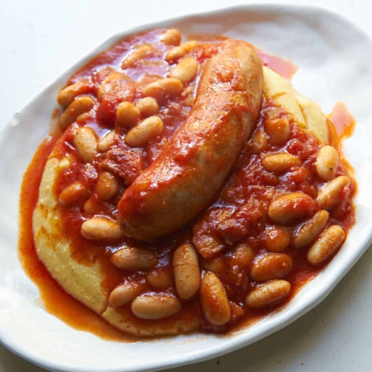 Sausage and beans store